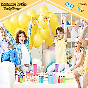 30 Pack 1.7oz Mini Liquor Bottles,50ml Plastic Spirit Alcohol Bottle with Black Cap,Miniature Sauce Bottles with 10 Funnels for Weddings,Party Supplies