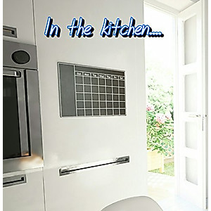 Large Chalkboard Calendar 2019 | 24" x 18" Wall Decal Sticker Monthly Planner Blackboard Organizer for Home, Kitchen, Office, Refrigerator Wall Decor