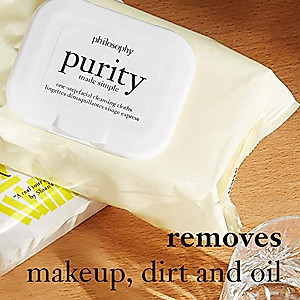 philosophy purity made simple one-step facial cleansing cloths