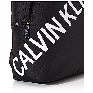 Backpack CK CALVIN KLEIN school work free time article ZM0ZM01680 CKJ INST CAMPUS B - cm. 36 x 40 x 12 (APPROX.), BDS Black / Nero, UNICA - ONE SIZE