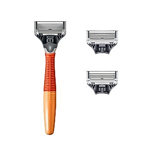 Harry's Shaving Razors for Men includes a Razor and 3 Razor Blade Refills (Ember)