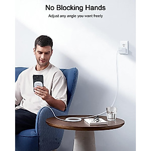 NANAMI Magnetic Wireless Charger iPhone Compatible with MagSafe Charger for iPhone 15/14/13/12 Pro/Max/Plus, Fast Wireless Charging Pad Phone Charger for AirPods 3 2 Pro with USB-C 30W PD Adapter