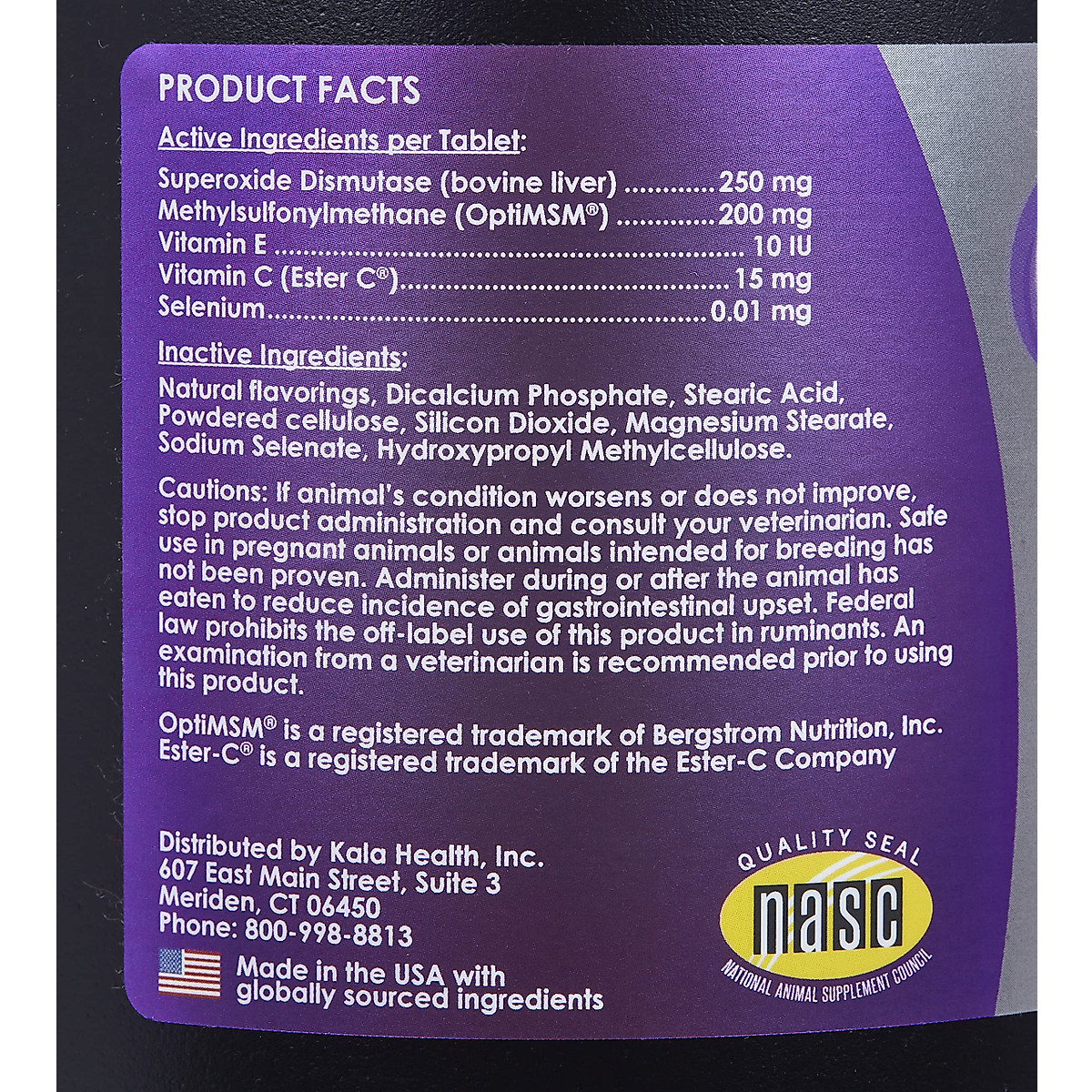 PeakTails Daily Defense Antioxidant Supplement for Dogs, Immune Support, Anti Itch & Skin Allergies, Contains MSM, Superoxide Dismutase, Selenium and Vitamin C & E, 350 Chewable Tablets, 350 Count
