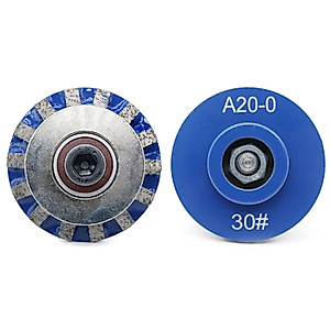 A20 Diamond Grinding Wheel Edge Profile Router Bit Metal Segments For Stone Marble Granite Grinding Disc