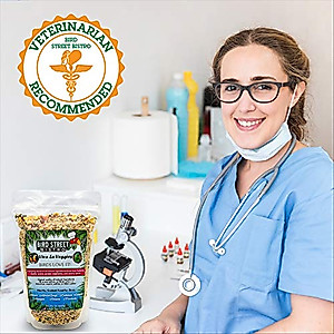 Bird Street Bistro Parrot Food - Parakeet Food - Cockatiel Food - Bird Food - Cooks in 3-15 min with Natural & Organic Grains - Legumes - Non-GMO Fruits, Vegetables, & Health Orientated Spices