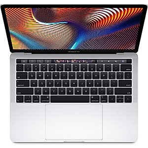 Apple 2019 MacBook Pro with 1.7GHz Intel Core i7 (13 inch, 8GB RAM, 256GB SSD) Silver (Renewed)