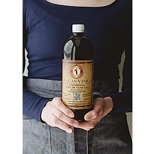 Pure Mexican Vanilla (Clear 1 liter, 33.81 fl oz)