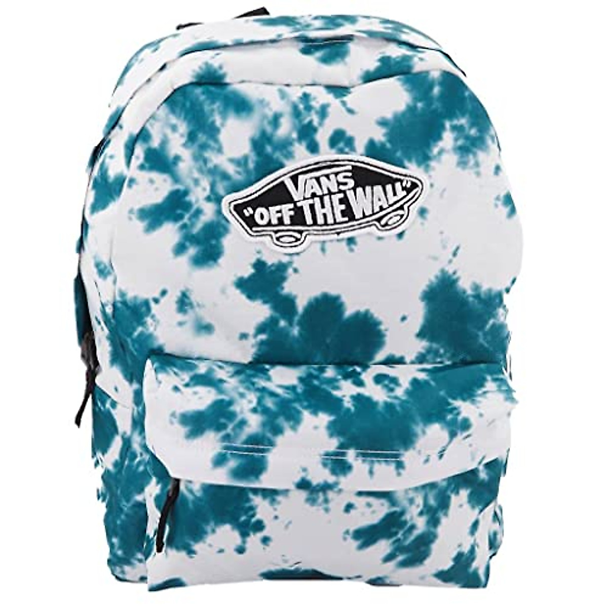 Vans Realm Deep Blue Teal Backpack, Tie Dye, One size