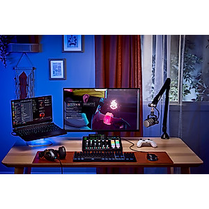 Rode PodMic Dynamic Podcast Microphone with XLR Cable and StreamEye Polishing Cloth