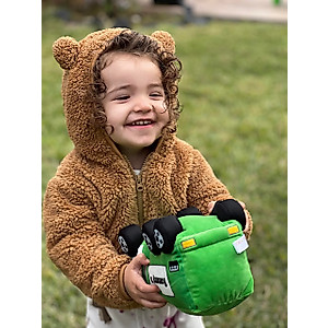 Slumberbuds Tommy The Trash Truck - Soft Baby Boy Toys, Cute and Cuddly Garbage Truck Toys, Baby Boy Toys 6 to 12 Months, Kids Gift for Birthday, Christmas & More