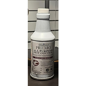 Pest Control by Premo Guard – 16 oz Concentrate Makes Up to 2.5 Gal – Bug, Roach, Fleas, Fruit Fly, Ant, Spider Killer – Effective Plant Based – Child and Pet Safe