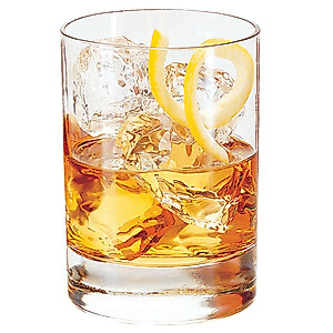 Libbey 918CD Heavy Base Double Old Fashioned Glasses, 13.5-ounce, Set of 12