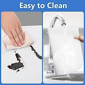 ANCHGPO Large Silicone Mat, 36”x24” Silicone Mats for Kitchen Counter - Heat Resistant Mat for Countertop Cover with Non-Slip, Waterproof Silicone Kitchen Counter Mat for Bar, Resin & Crafts