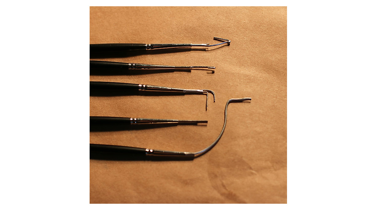 5-Piece Rigging Tool Set for Ship Modelers