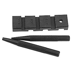 Hicello 3PCS Pocket Chainsaw Breaker, Chain Saw Repairing Mending Tool Set, Rivets and Link Removal Tool for Punch and Joiner Professional Chain Breaker Joiner Mending Kit