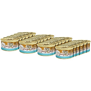 Fancy Feast Gravy Lovers Salmon and Sole Feast in Seared Salmon Flavor Gravy 24 Pack