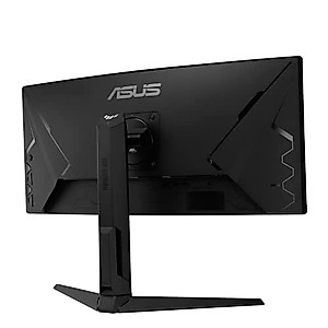 ASUS TUF Gaming 30” 21:9 1080P Ultrawide Curved HDR Monitor (VG30VQL1A) - WFHD (2560 x 1080), 200Hz (Supports 144Hz), 1ms, Extreme Low Motion Blur, FreeSync Premium, Eye Care, DisplayPort, HDMI,Black