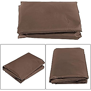 BTURYT Patio Swing Canopy Replacement Garden Hammock Cover,Waterproof 210D Oxford Swing Replacement Top Cover,2-3 Seater Furniture Covers(top Cover only)