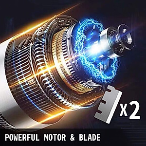 VEVOR 110V Commercial Ice Shaver Crusher 1100LBS/H with 17.6 LBS Hopper, 350W Tabletop Electric Snow Cone Maker 320 RPM Rotate Speed Perfect For Parties Events Snack Bar