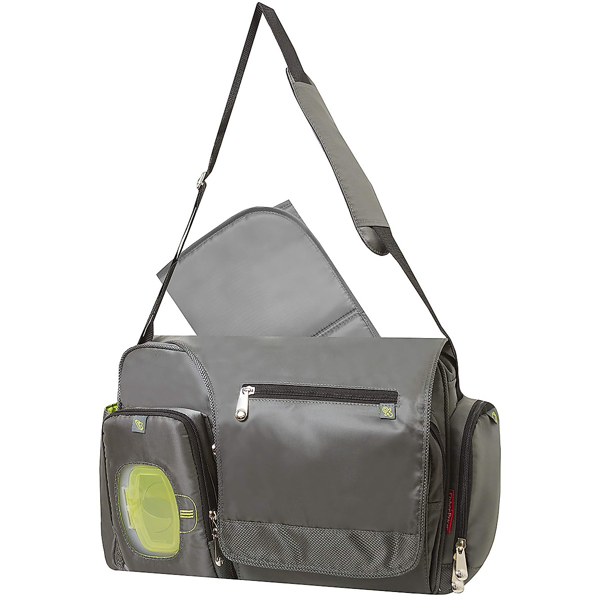 Fisher Price Fisher Price Fastfinder Deluxe Messenger Bag, Grey