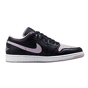 Air Jordan 1 Low SE Men's Shoes (Black/Iced Lilac-White, us_Footwear_Size_System, Adult, Men, Numeric, Medium, Numeric_9)