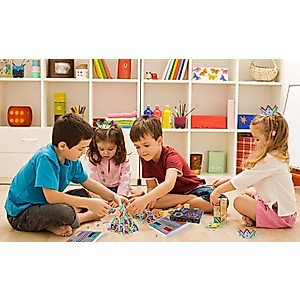 iMelitoy Magnets for Kids Building Blocks 150 PCS, Magnetic Building Sets for Kids Magnet Educational Toys, BPA Idea for Boys Girls Magnetic Party Favors.