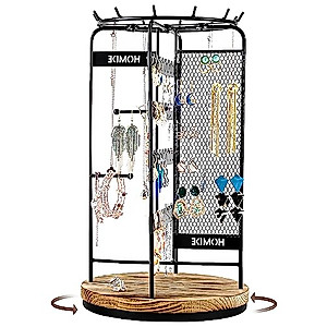 Homde Jewelry Organizer + Jewelry Stand