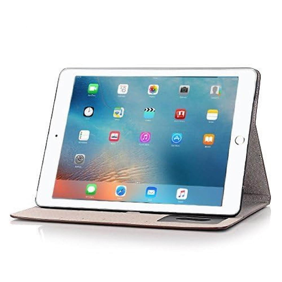 TechCode iPad 10.2in Cover, Luxury PU Leather Folio Stand Case for iPad 7th/8th/9th Gen, Magnetic Smart Protective Case with Auto Sleep/Wake, Yellow