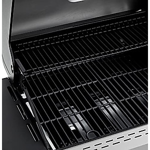 Amazon Basics Freestanding Gas Grill with Side Burner, 6 Burner (66,000 BTU)