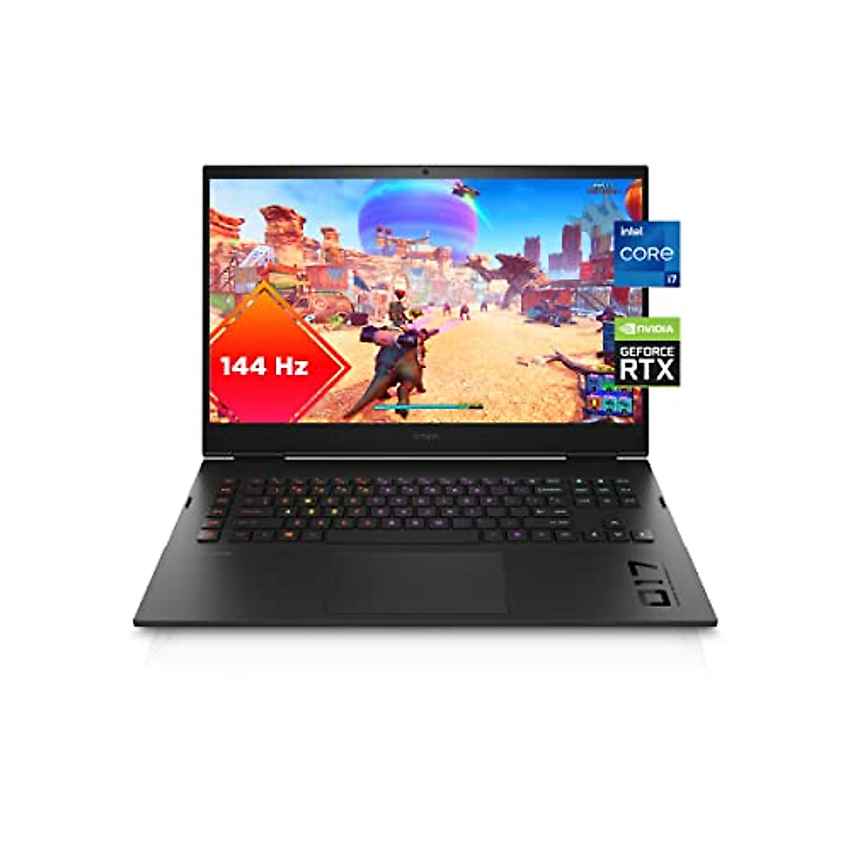 HP OMEN 17-inch Laptop, Intel Core i7-12700H, NVIDIA GeForce RTX 3060, 16 GB RAM, 512 GB SSD, Windows 11 Home (17-ck1010nr, Shadow Black Aluminum)