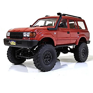 RC Rock Crawler 4x4 RC Truck WPL C54 1/16 RC Crawler RTR Remote Control Truck Off Road 2.4G All Terrain with Proportional Steering 260 Motor, New Gearbox, Upgraded Chasis and Shock
