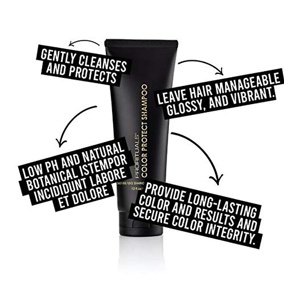 Prorituals Color Protect Shampoo for Unisex - 12 oz Shampoo