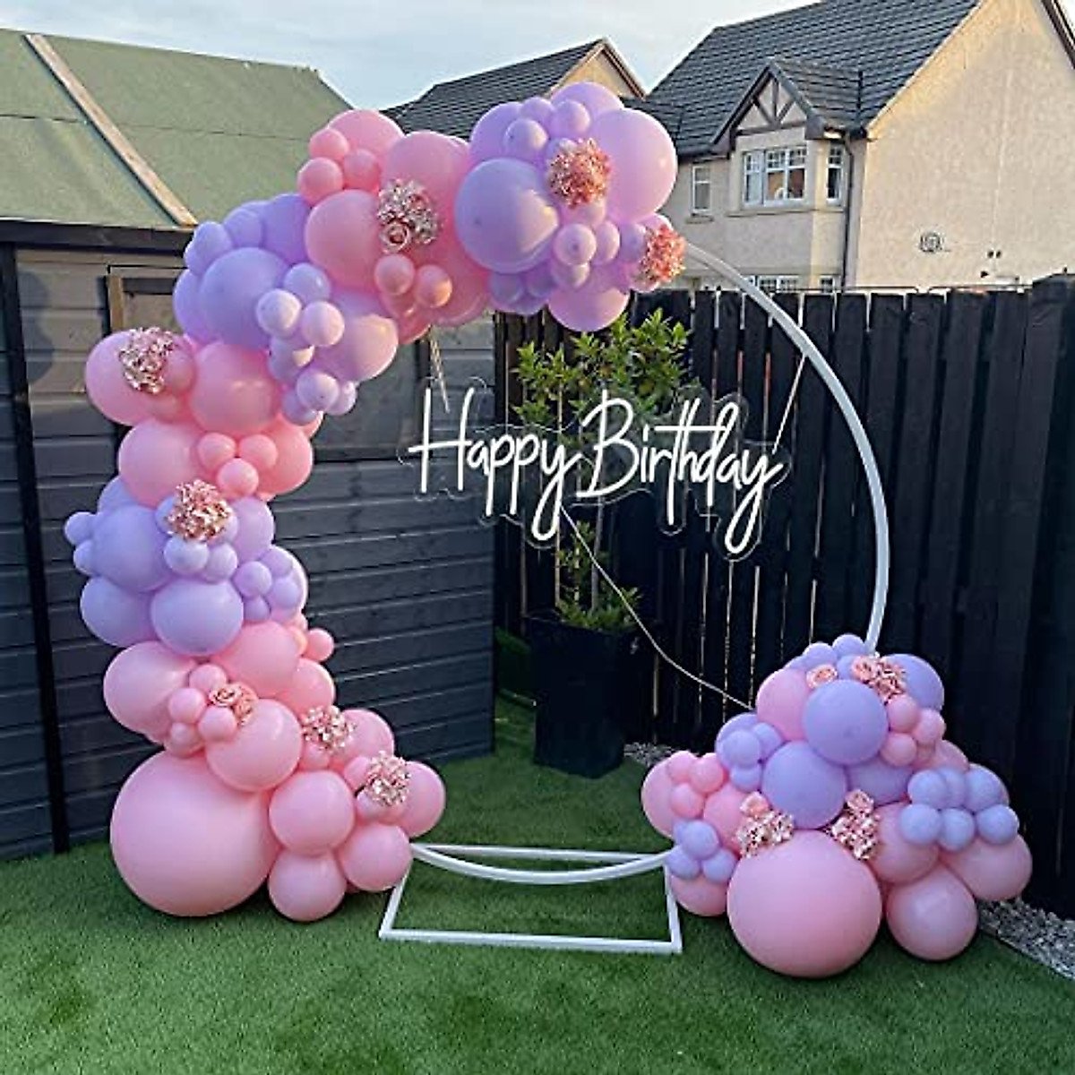 Janinus Pastel Purple Balloons Purple Party Balloons 12 Inches 50 PCS Light Purple Party Balloons Pastel Purple Latex Balloons Birthday Balloons For Party