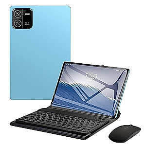 10.1 Inch New 10.1 Inch Tablet Computer Bluetooth Game Learning Dual Card Android 4G Call Pad 6, Gift for Family