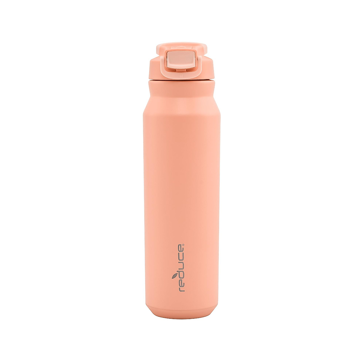 REDUCE 32 oz Hydrate Pro Stainless Steel Insulated Water Bottle - Flip Top Leak-Proof Lid, Dishwasher Safe, BPA-Free, Dual Wall Vacuum, Keeps Drinks Cold for 48 Hrs, Cup Holder Friendly - Sedona