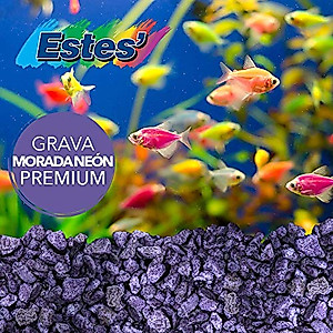 Spectrastone Permaglo Lavender Aquarium Gravel for Freshwater Aquariums, 5-Pound Bag