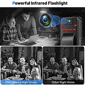 Small Body Camera Ture 1080P Full HD ,Mini Body Camera with 64GB Memory Card,Premium Portable Body Camera with Night Vision and Motion Detection Wearable for Office, Law Enforcement, Security Guard