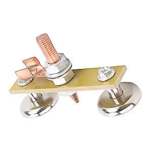Welding Magnet Head, Double Ground Connector, Easy To Disassemble, For Site Welding