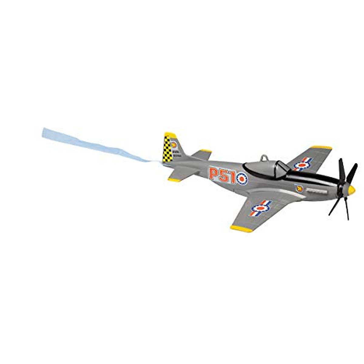Daron Sky Fighter Flying Toy on a String , Grey