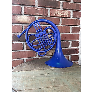 Blue French Horn/HIMYM/Prop Replica/Proposal Prop/Pop Culture Reference (16 in Wall Hanging)