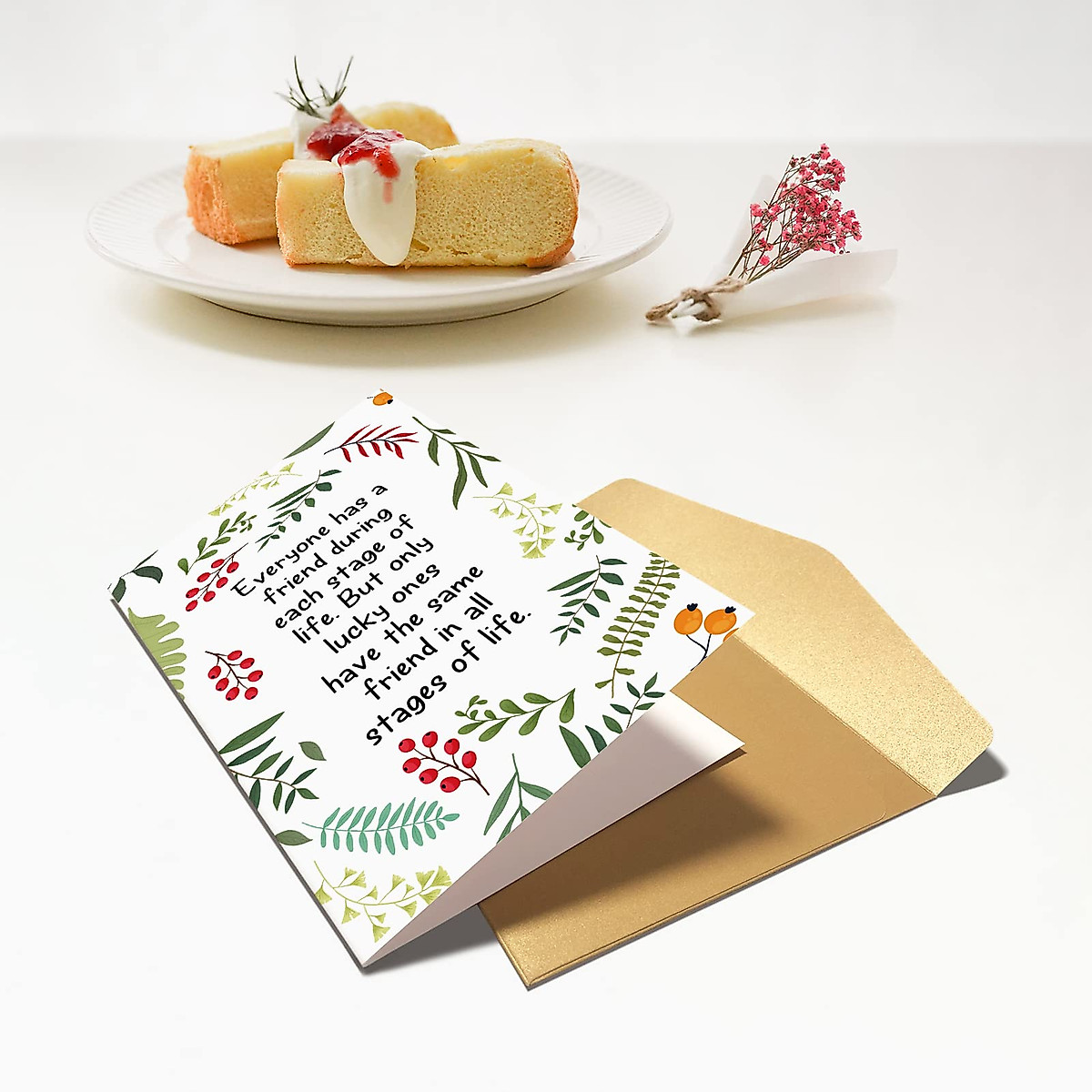 Best Friend Forever Card, Best Friend Birthday Card, Bday Card for BFF Bestie, Friendship Greeting Card, Have The Same Friend In All Stages Of Life