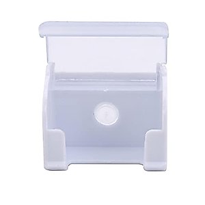 Dollandd Shaving Razor Holder Hanging Storage Rack Bathroom Accessories,White