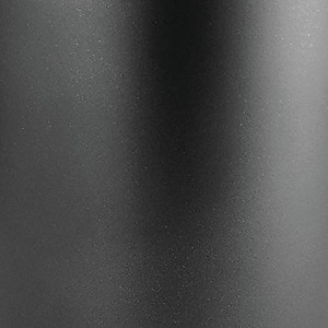 mDesign Large Modern Metal Suction Shaving Mirror Center for Bathroom Showers and Tubs - Holders for Shaving Cream and Razors - Matte Black