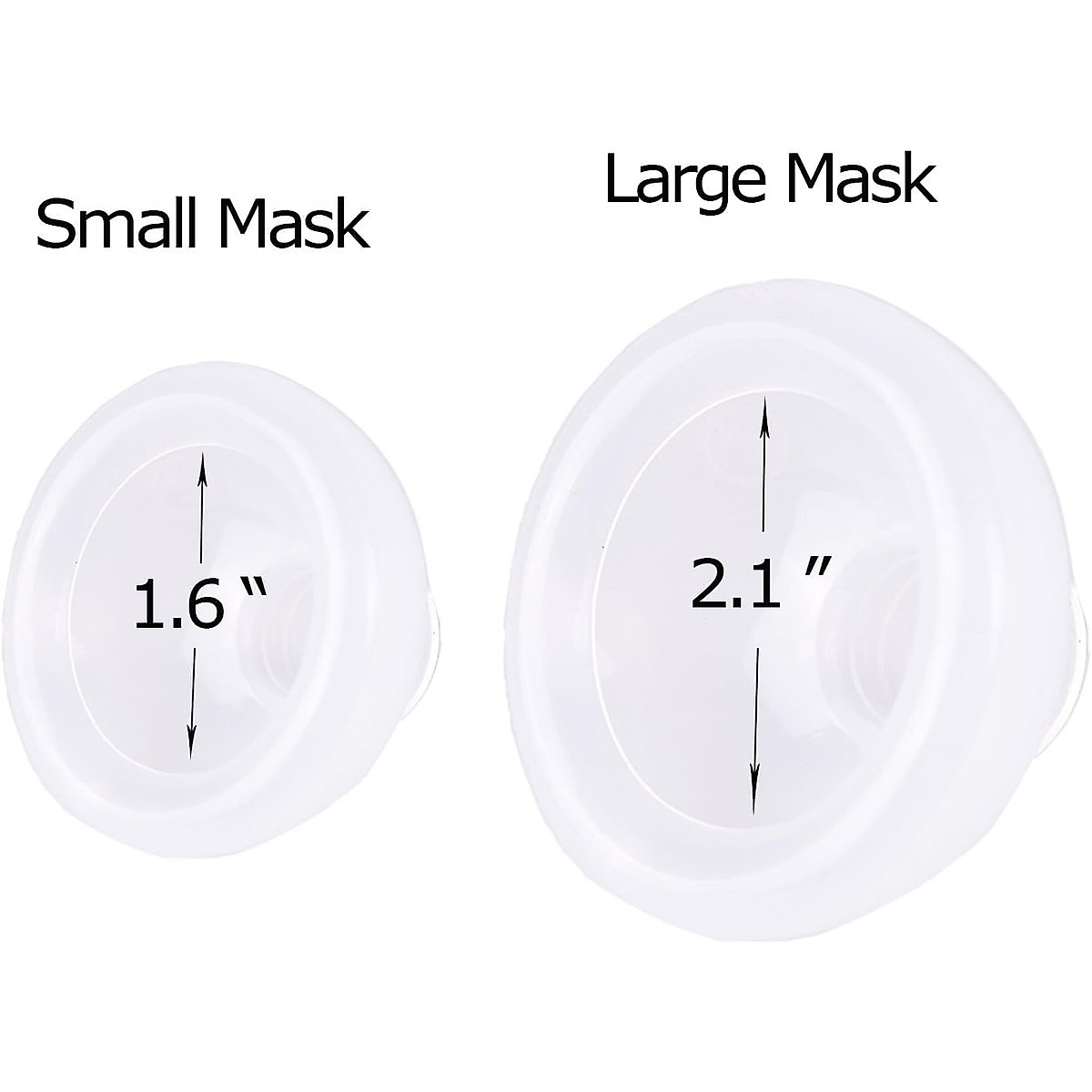 Cat Inhaler Spacer,Specifically Designed for Cats,with Round Shape Silicone Mask,Feline Aerosol Chamber with Breathing Indicator – Include 2 Mask for Best Fit (for cat)
