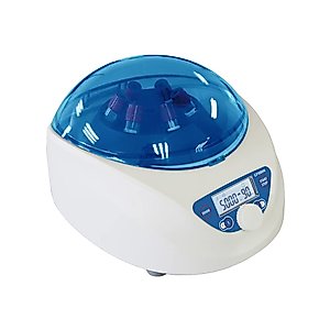 CF0506 Huwazine Low Speed centrifuge for PRP PRF, benchtop centrifuge 5000rpm, Angle Rotor 6x15mL,10mL,7mL,1.5-5mL (Green)