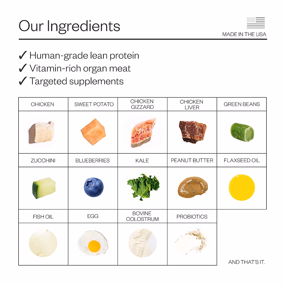 Maev Raw Dog Food for Puppies, Better Than Freeze Dried Dog Food, Flash Frozen Human-Grade Dog Food with USDA Chicken, Vitamin-Rich Organ Meat and Fresh Produce in Every Serving, 10 Pounds