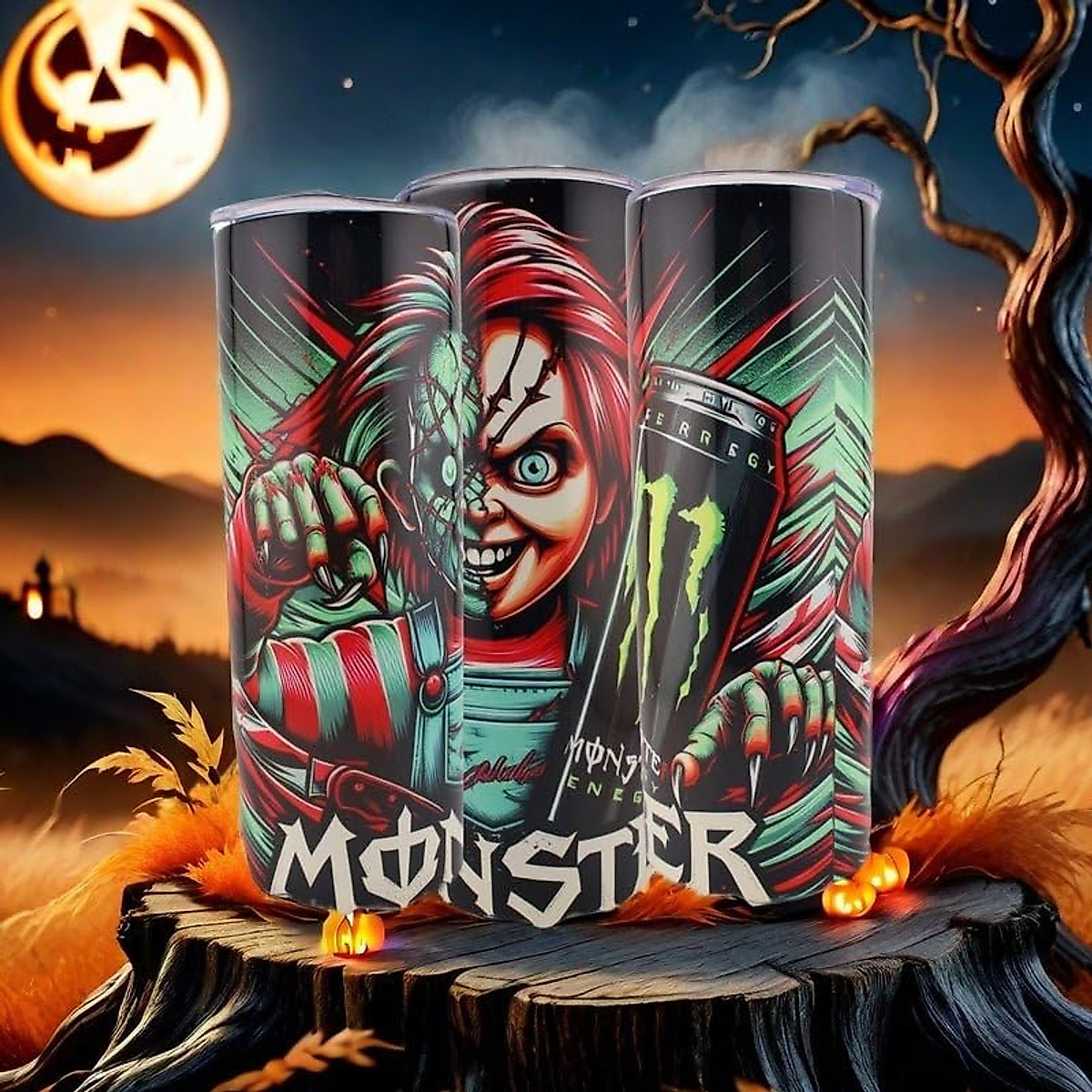Alpha Custom Printing â€“ Terror Twins 20oz Tumbler with Straw