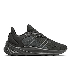 New Balance Women's Fresh Foam Roav V2 Sneaker, Black/Magnet, 9