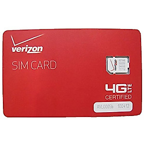 New Verizon Wireless 4G LTE Nano Sim Card NFC - 4FF - Genuine OEM for Service (10 Pieces)