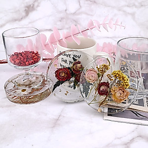 Resin Coaster Molds 6-Cavity Thick Round Coaster Silicone Molds for Resin Casting, Large Coaster Molds for Epoxy Resin DIY Custom Coasters Resin Art Gifts Home Decoration